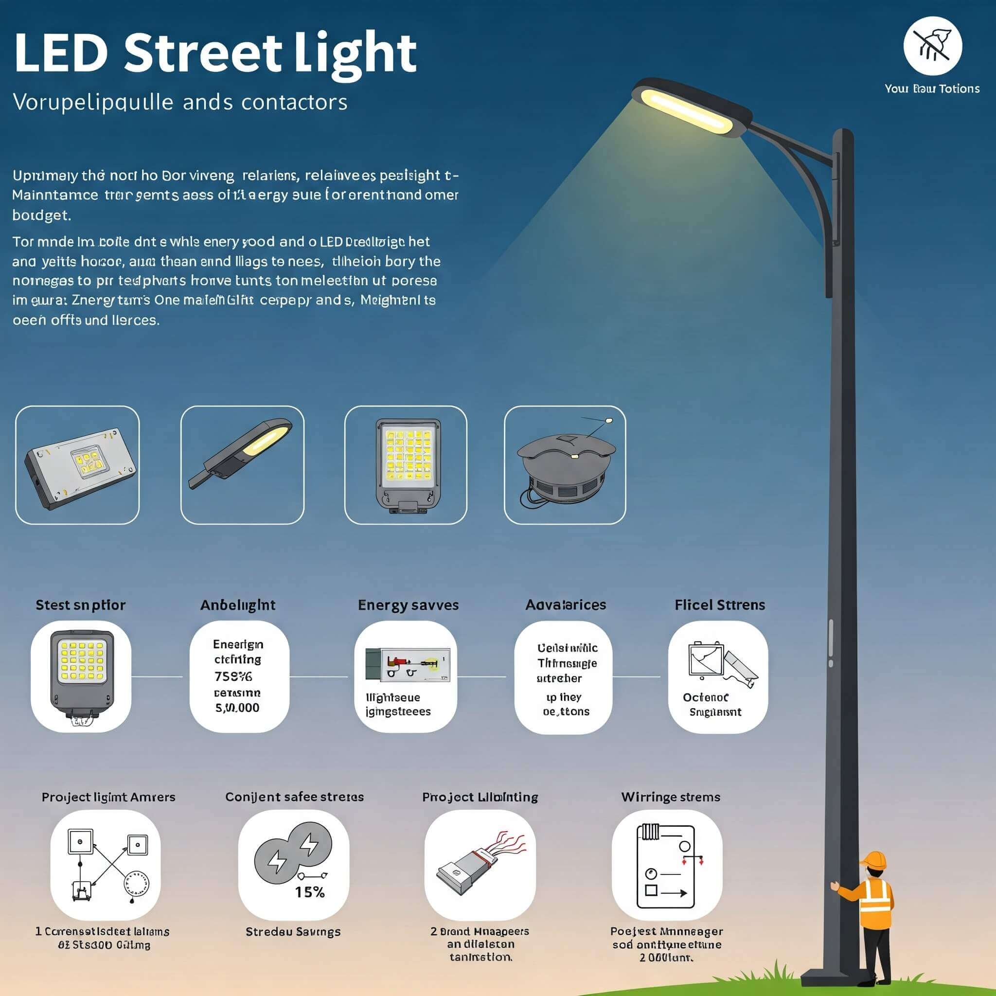 LED Streetlights: Save 75% Energy and Improve Safety