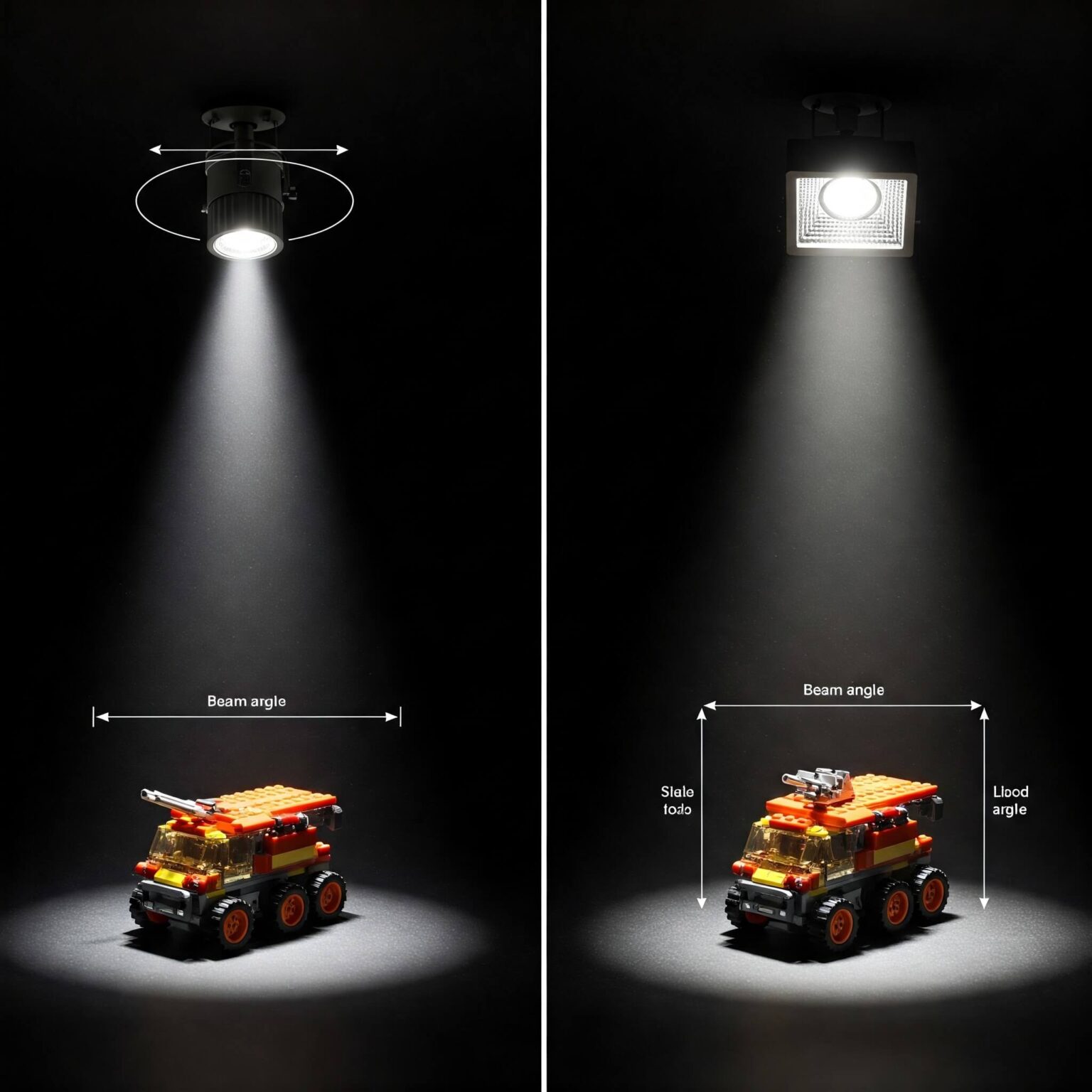 Beam Angle Insights: Spotlights vs. Floodlights for Success